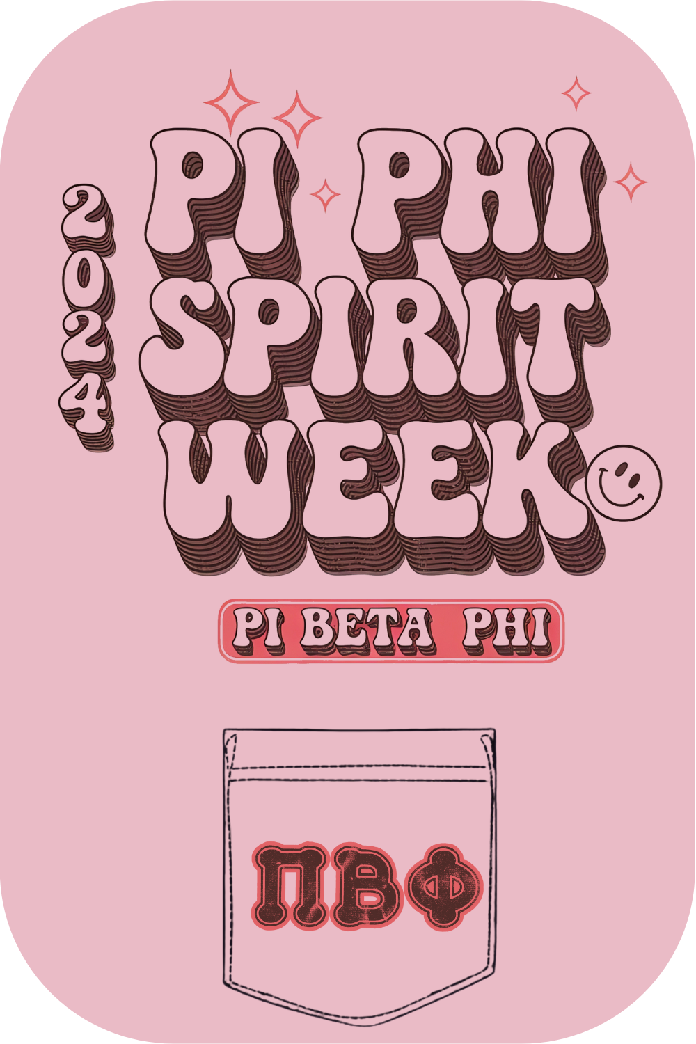 Custom Pi Phi Spirit Week Pi Beta Phi – Kite and Crest