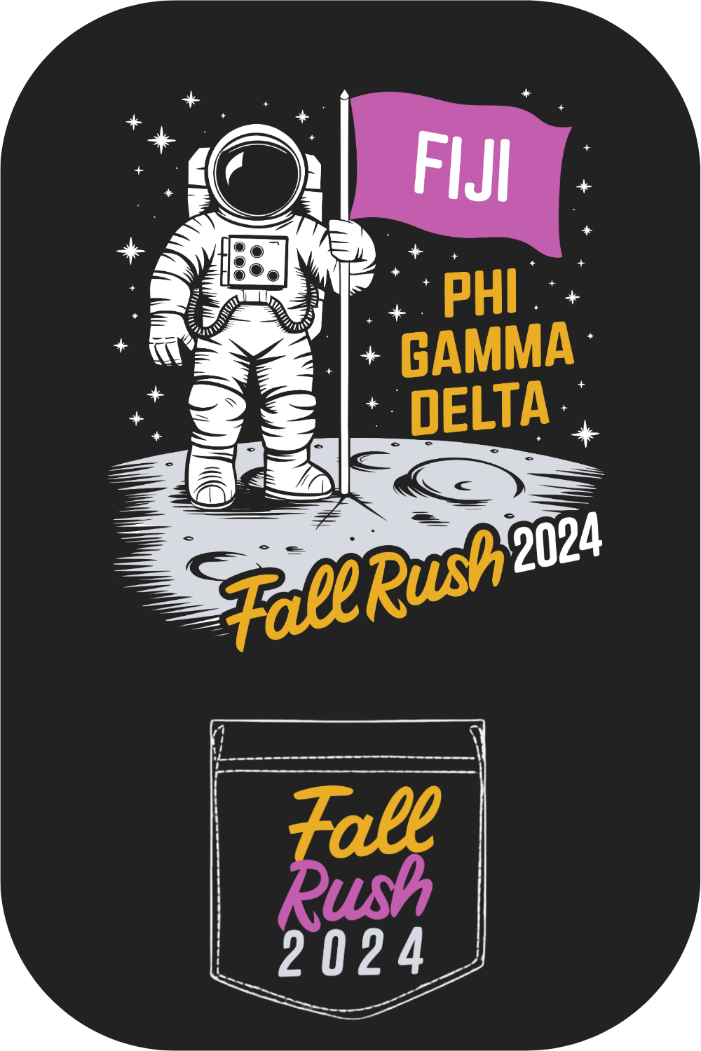 Custom Fiji Phi Gamma Delta Fall Rush – Kite and Crest