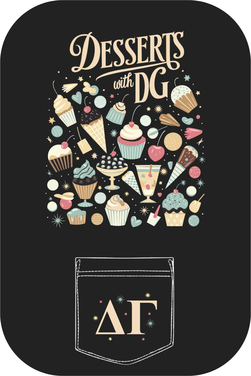 Custom Dessert With DG – Kite and Crest