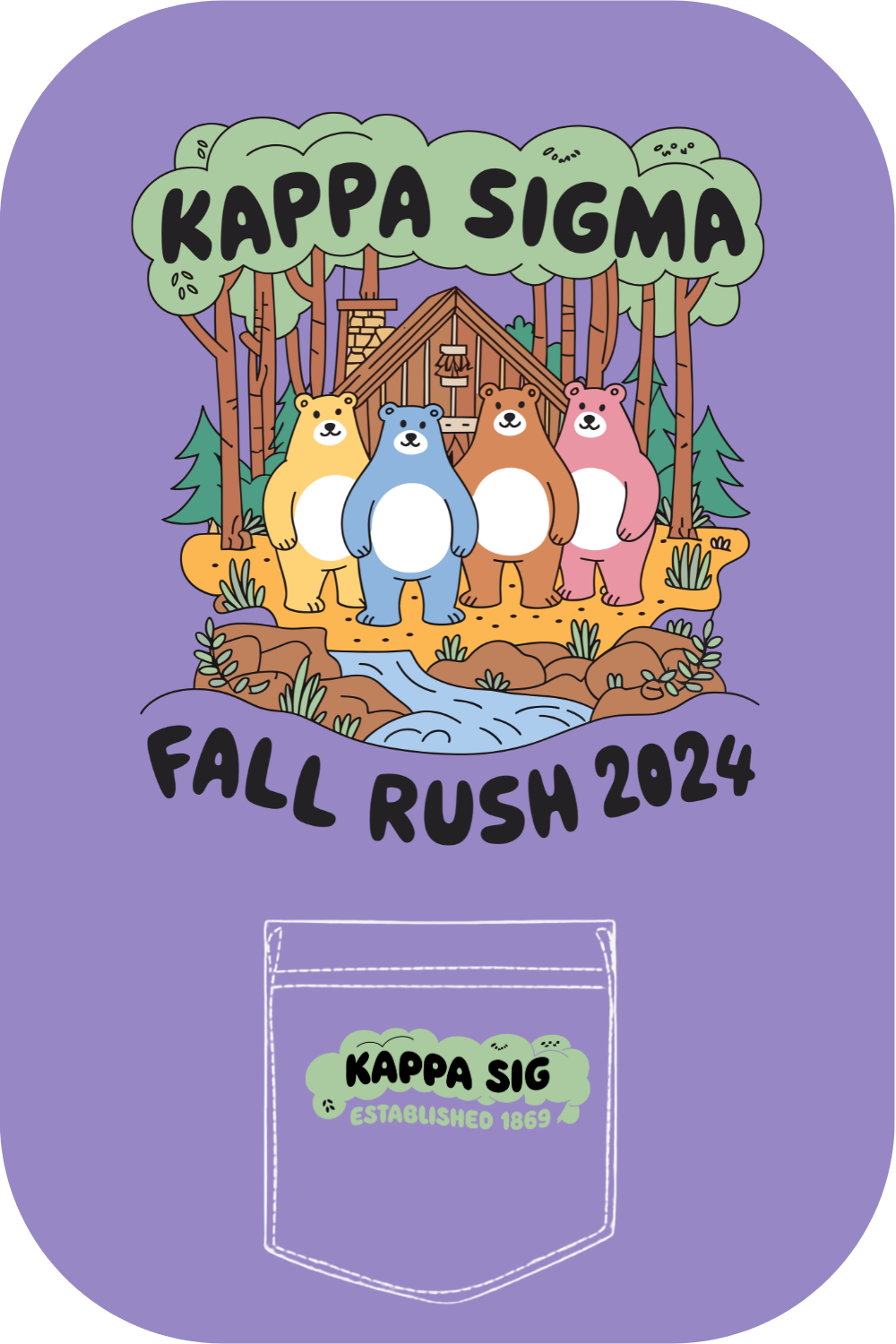 Custom Kappa Sigma Fall Rush – Kite and Crest