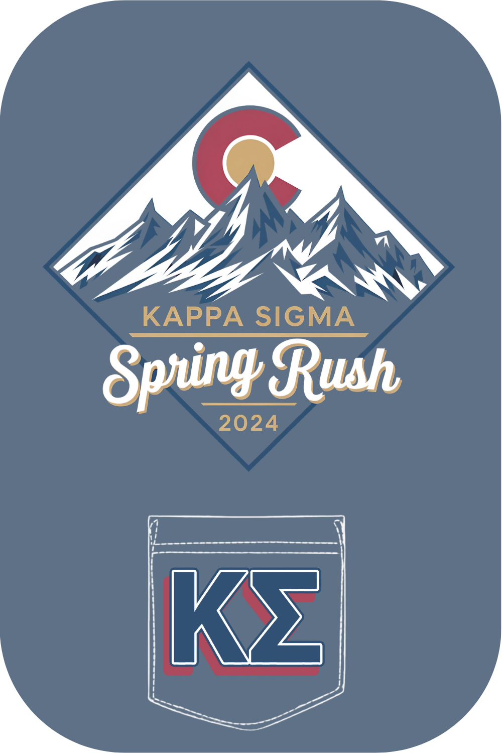 Custom Kappa Sigma Spring Rush – Kite and Crest
