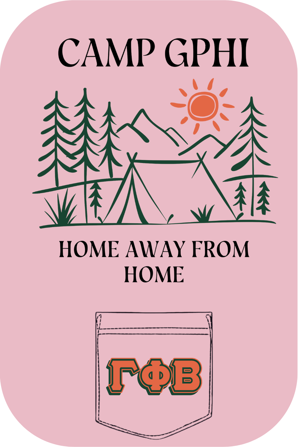 Custom Camp GPHI Home Away From Home – Kite and Crest