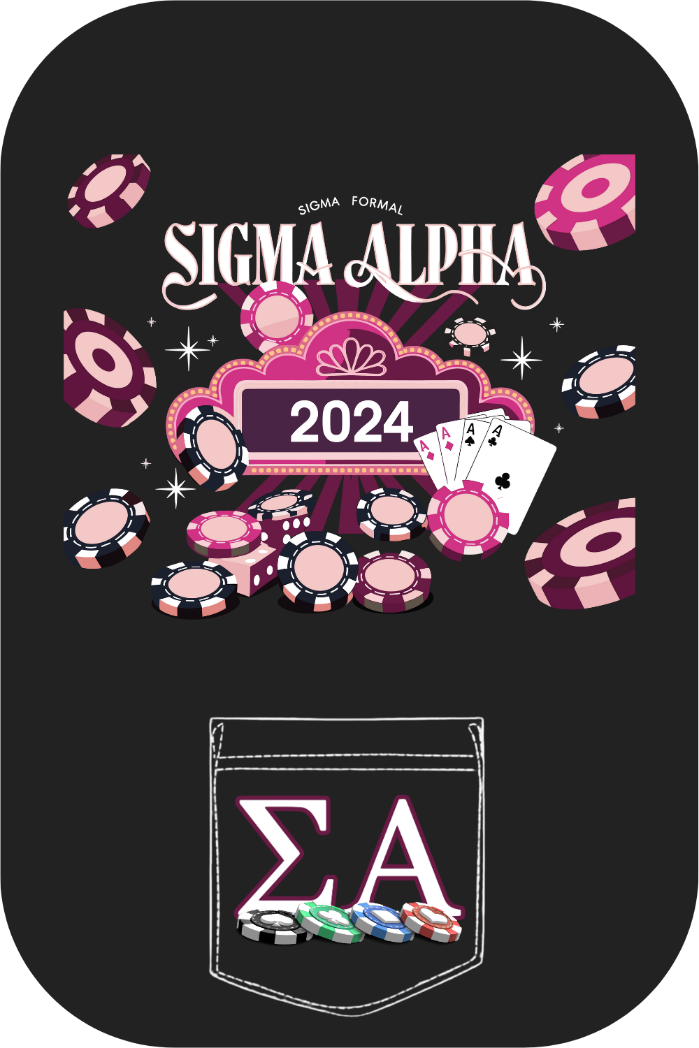Custom Sigma Formal Sigma Alpha – Kite and Crest