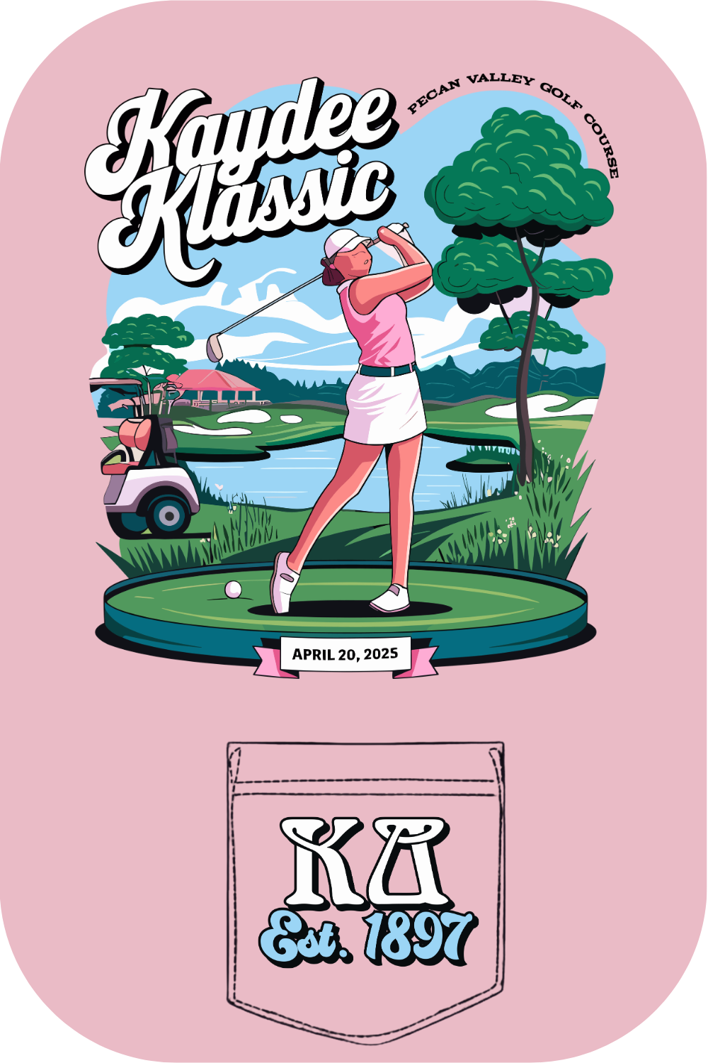 Custom Kaydee Klassic Golf Course – Kite and Crest