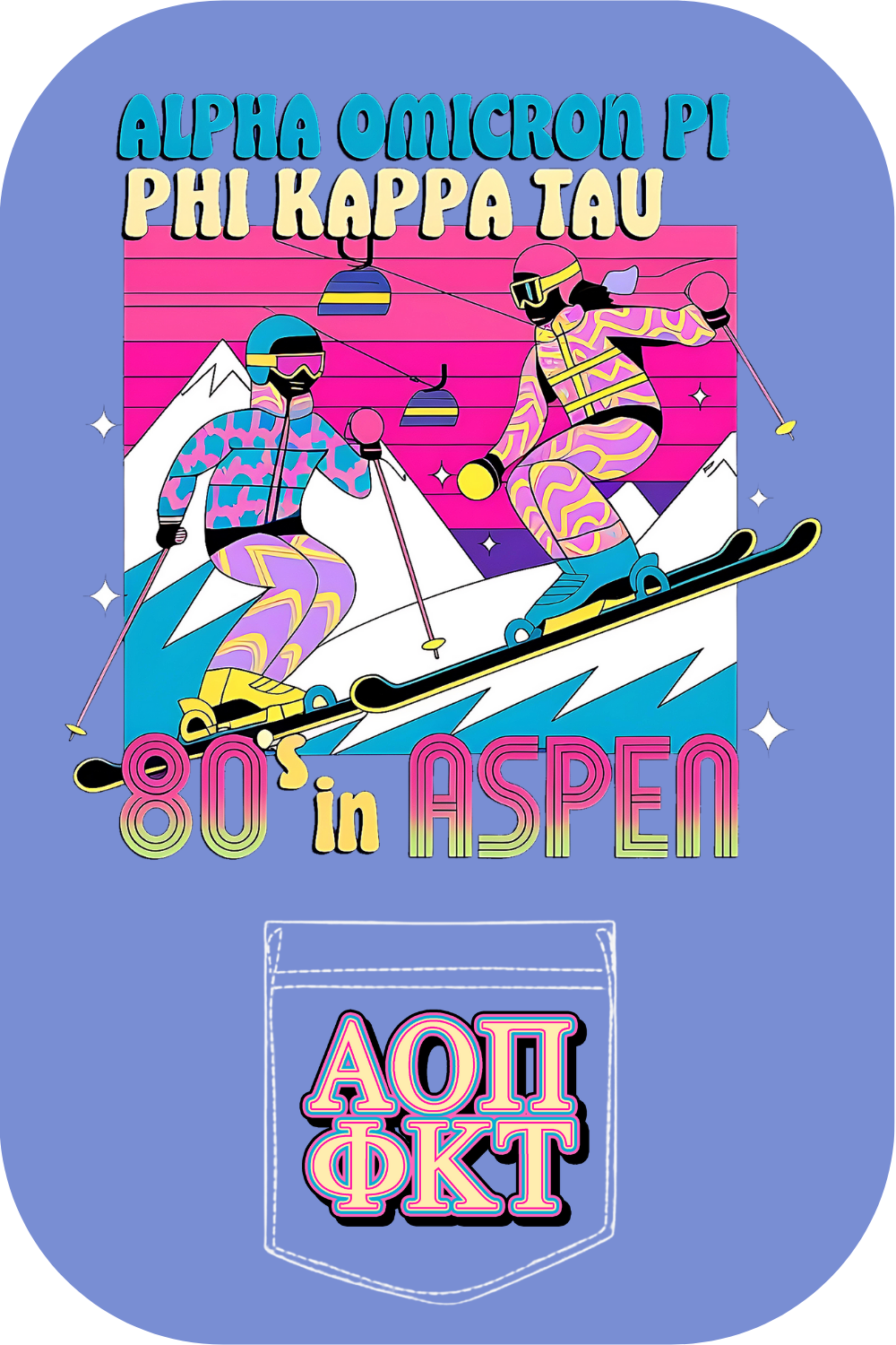 Custom Alpha Omicron Pi Phi Kappa Tau – Kite and Crest
