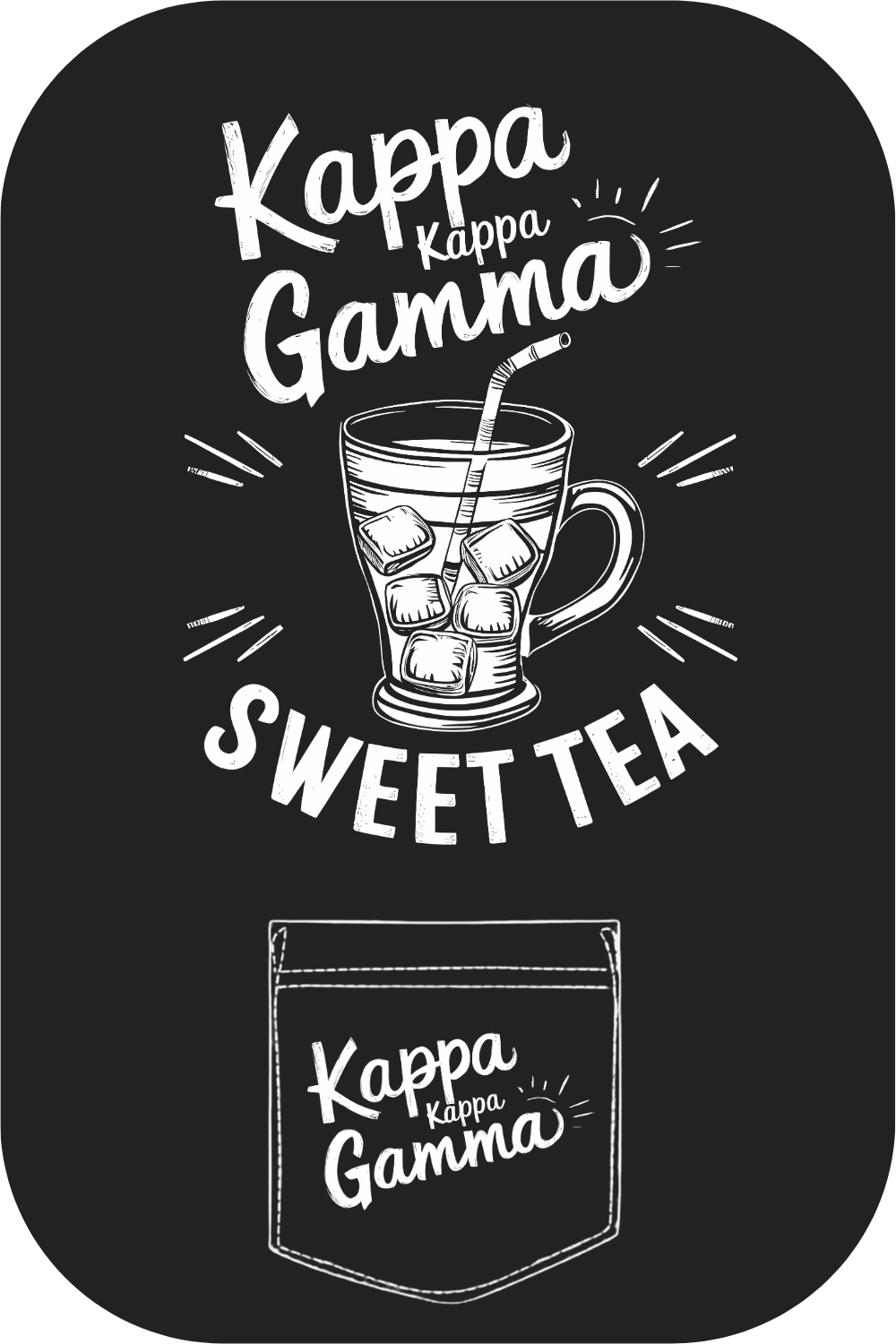 Custom Kappa Kappa Gamma Sweet Tea – Kite and Crest