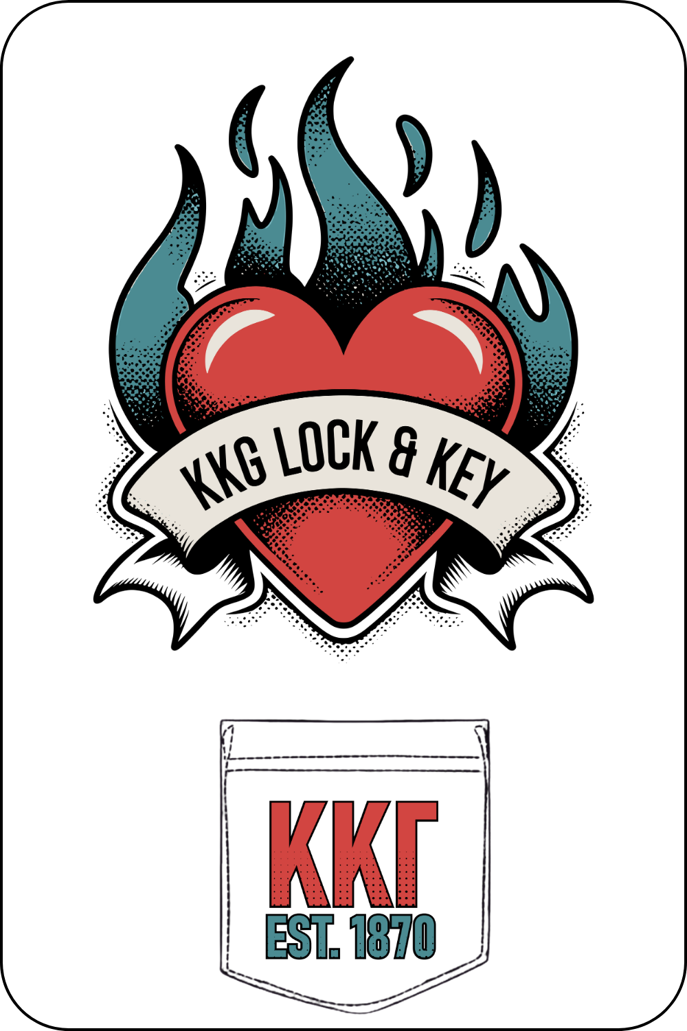 Custom KKG Lock & Key – Kite and Crest