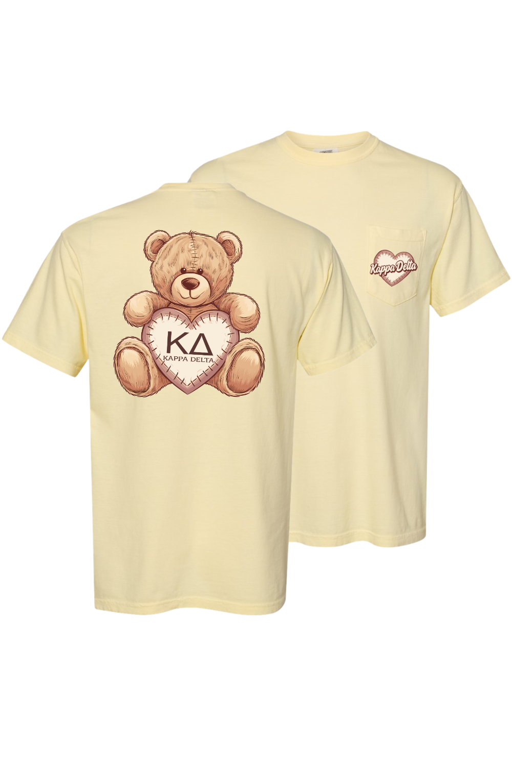 Custom Kappa Delta Stuffed Toy Teddy Bear – Kite and Crest